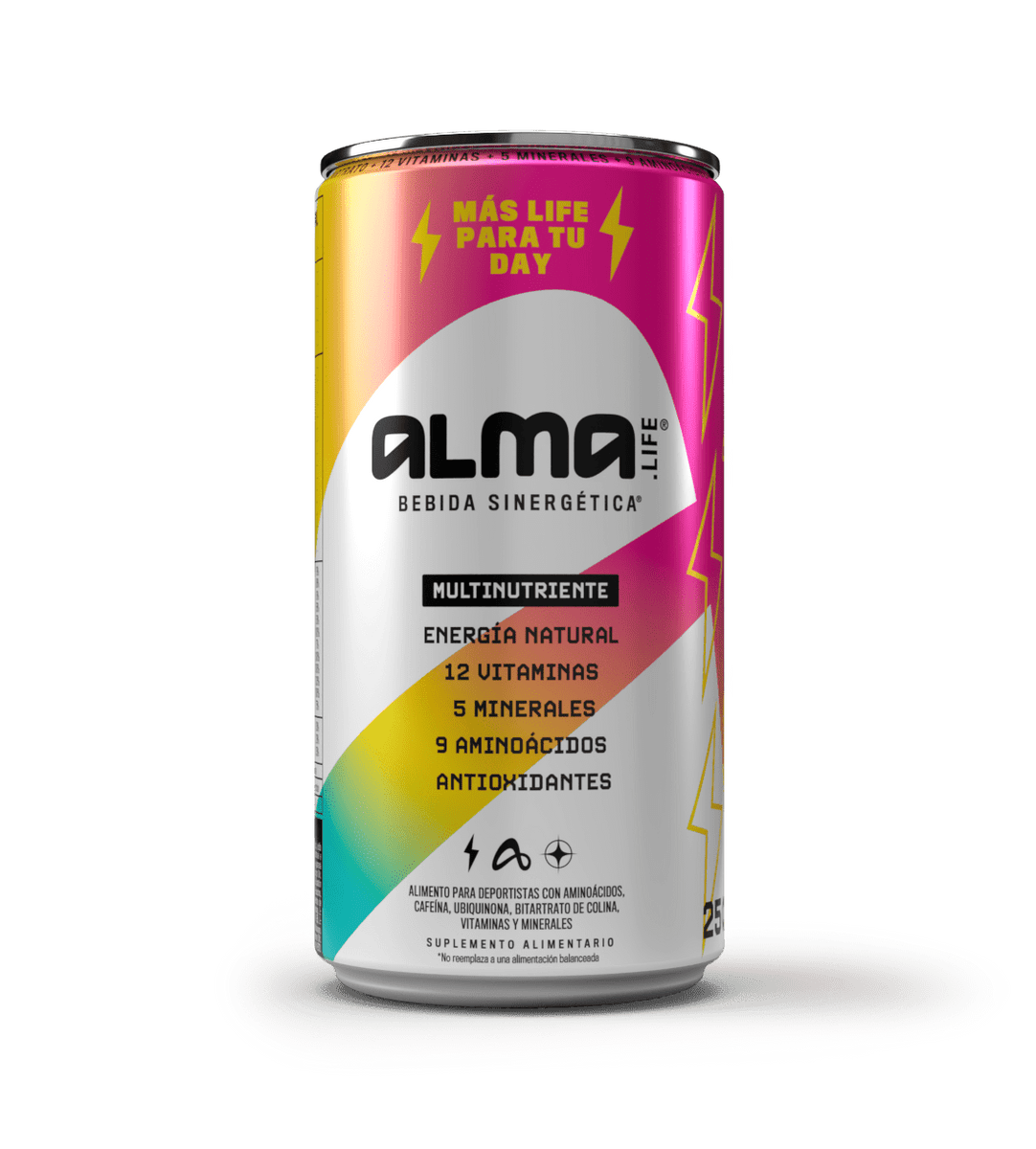 Alma.life® | Bebida Sinergética Multinutriente | Equilibrio + Energia